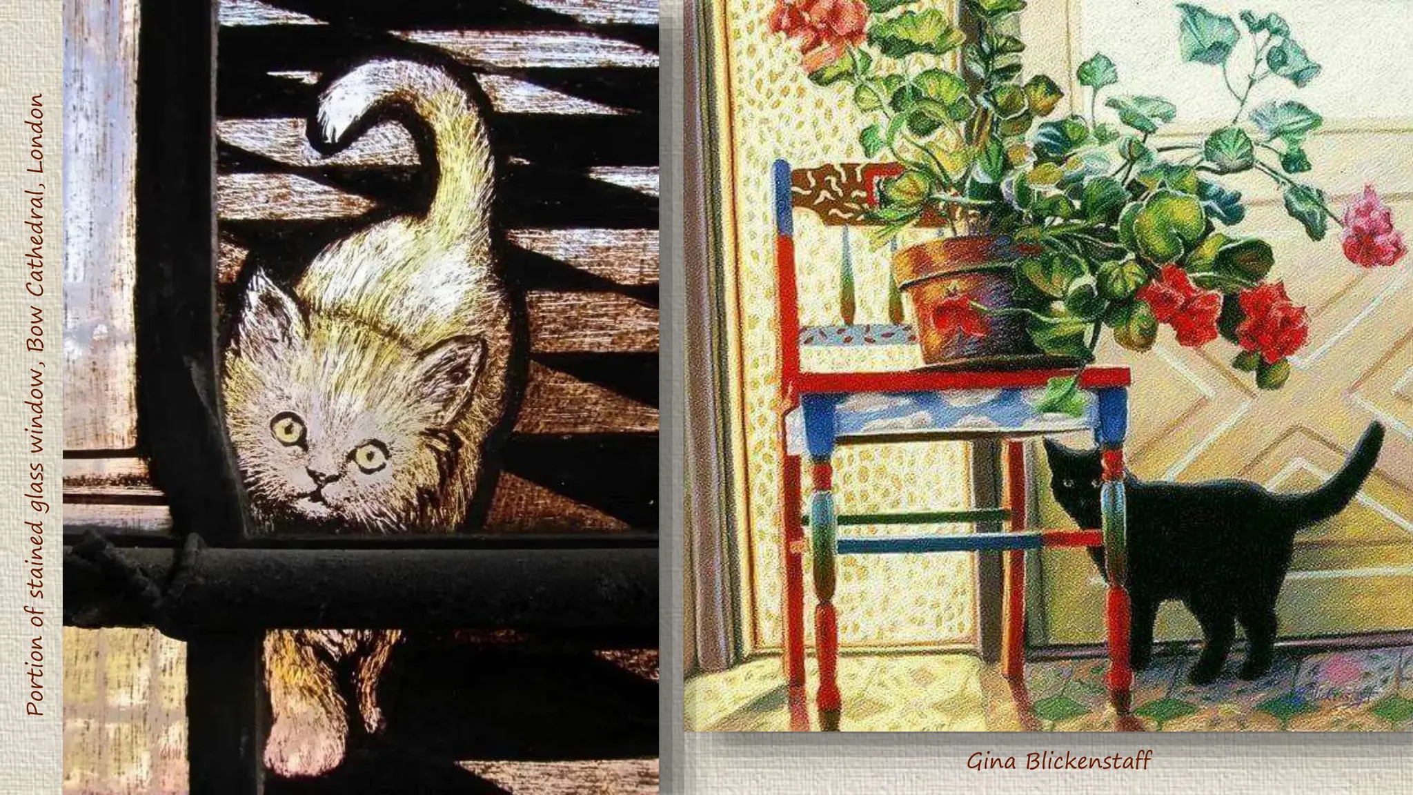 Cat & Art100 A collection of cat paintings | PPT
