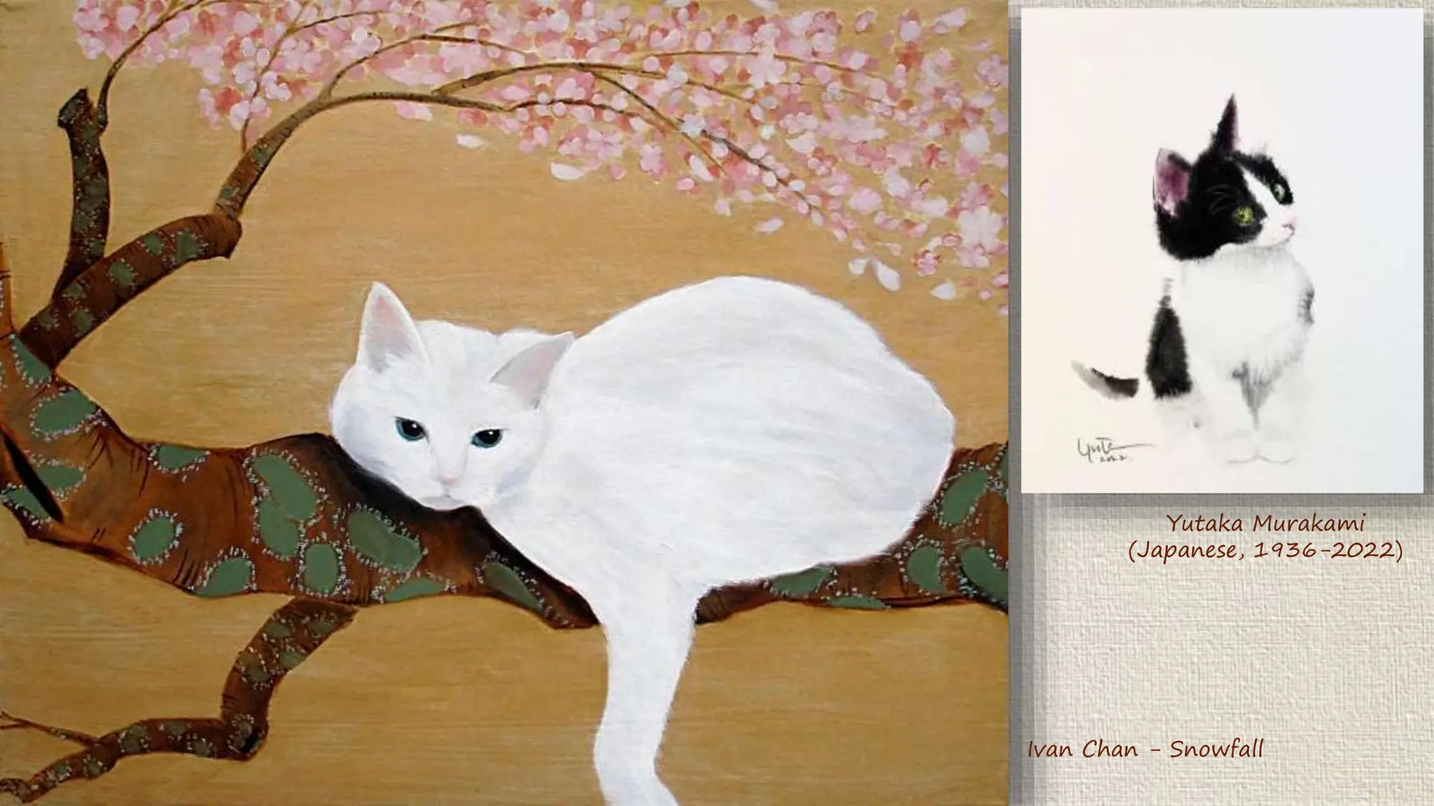 Cat & Art100 A collection of cat paintings | PPT