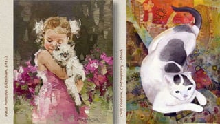 Cat & Art100 A collection of cat paintings | PPT