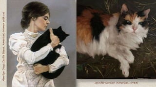 Cat & Art100 A collection of cat paintings | PPSX