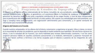 El Catastro. definiciones, tipo de catastro | PPTX