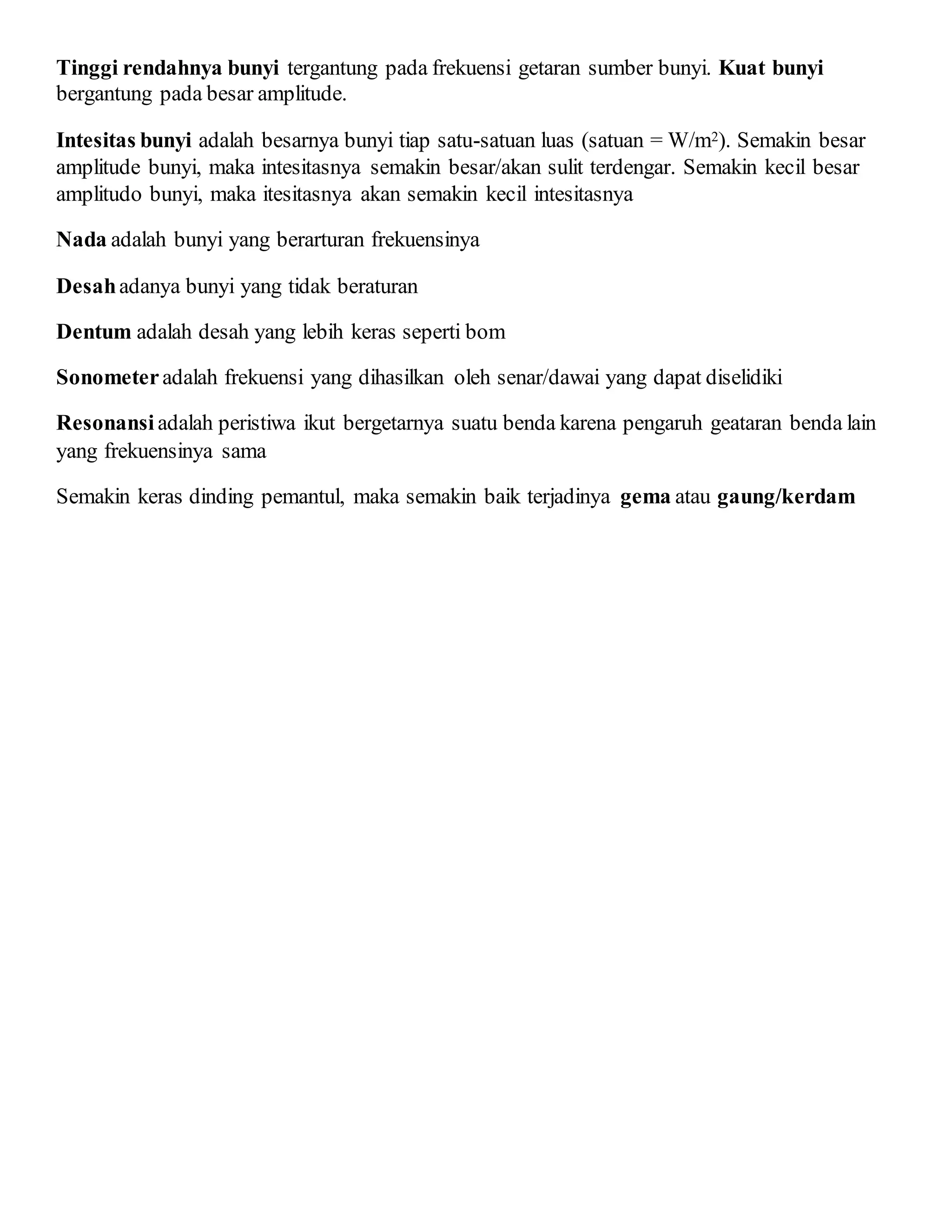 Catatan IPA Kelas 8 - Getaran dan Gelombang.docx