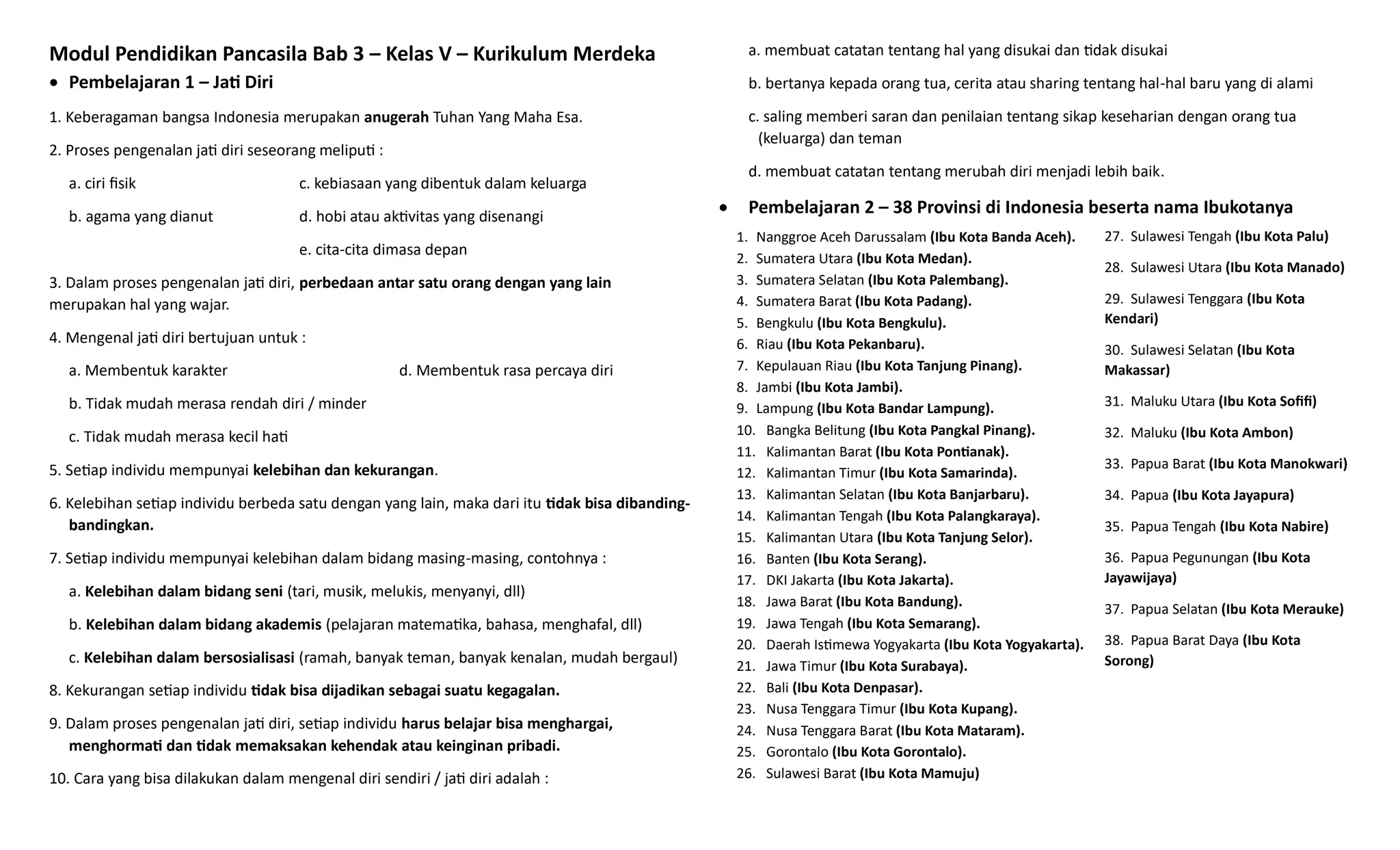 Catatan Pendidikan Pancasila Bab 3 - Semester 2.pdf