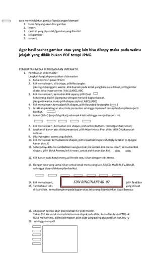 Catatan penting | PDF