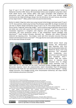 Tata Kelola dan Praktik Internet Indonesia (Caatan Ringkas) | PDF