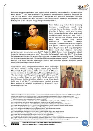 Tata Kelola dan Praktik Internet Indonesia (Caatan Ringkas) | PDF