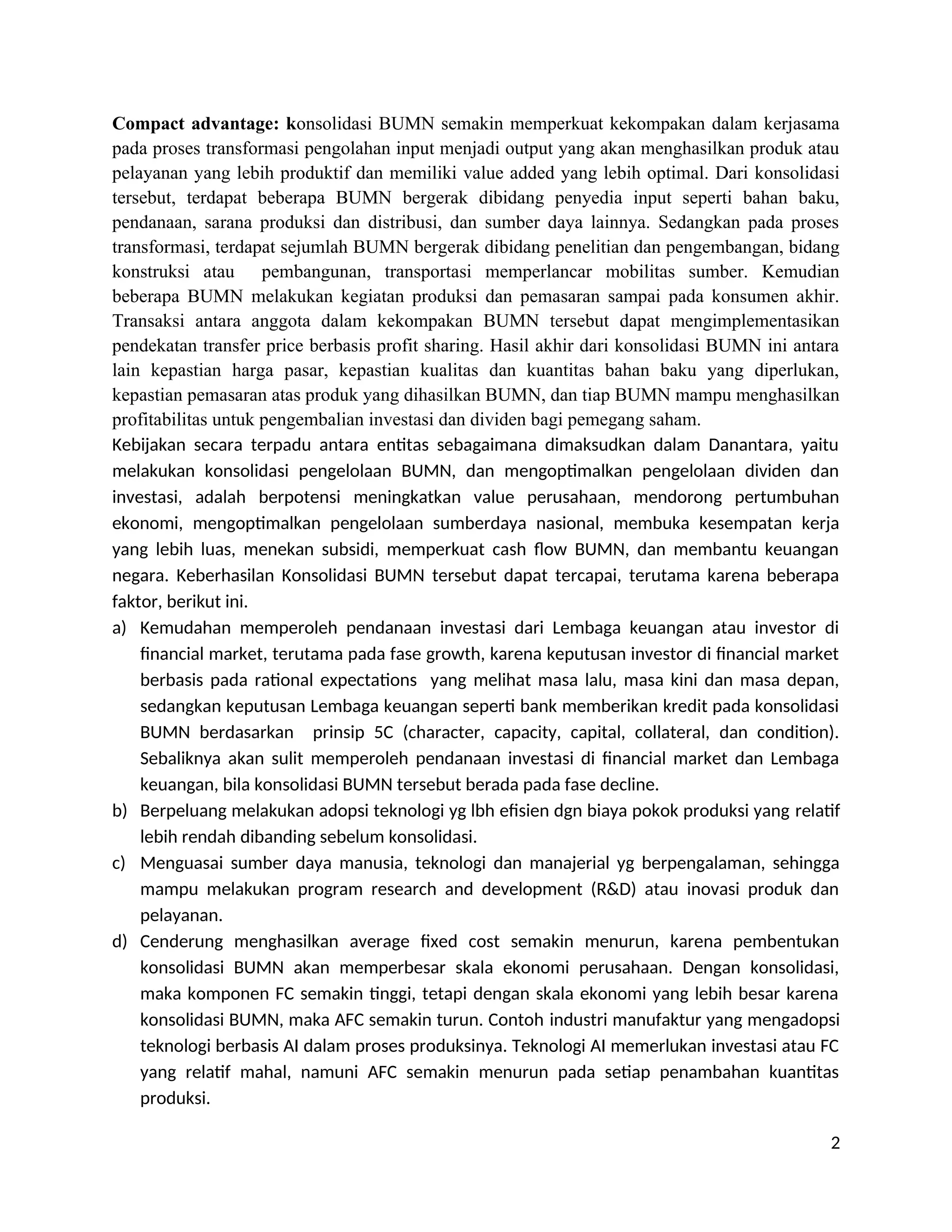 Catatan tentang Keunggulan DANANTARA (Daya Anagata Nusantara).docx