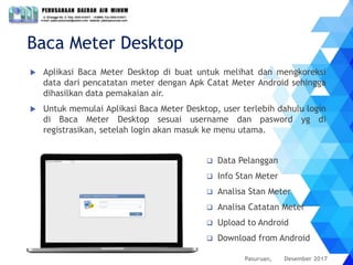 free baca meter android dan desktop server | PPT
