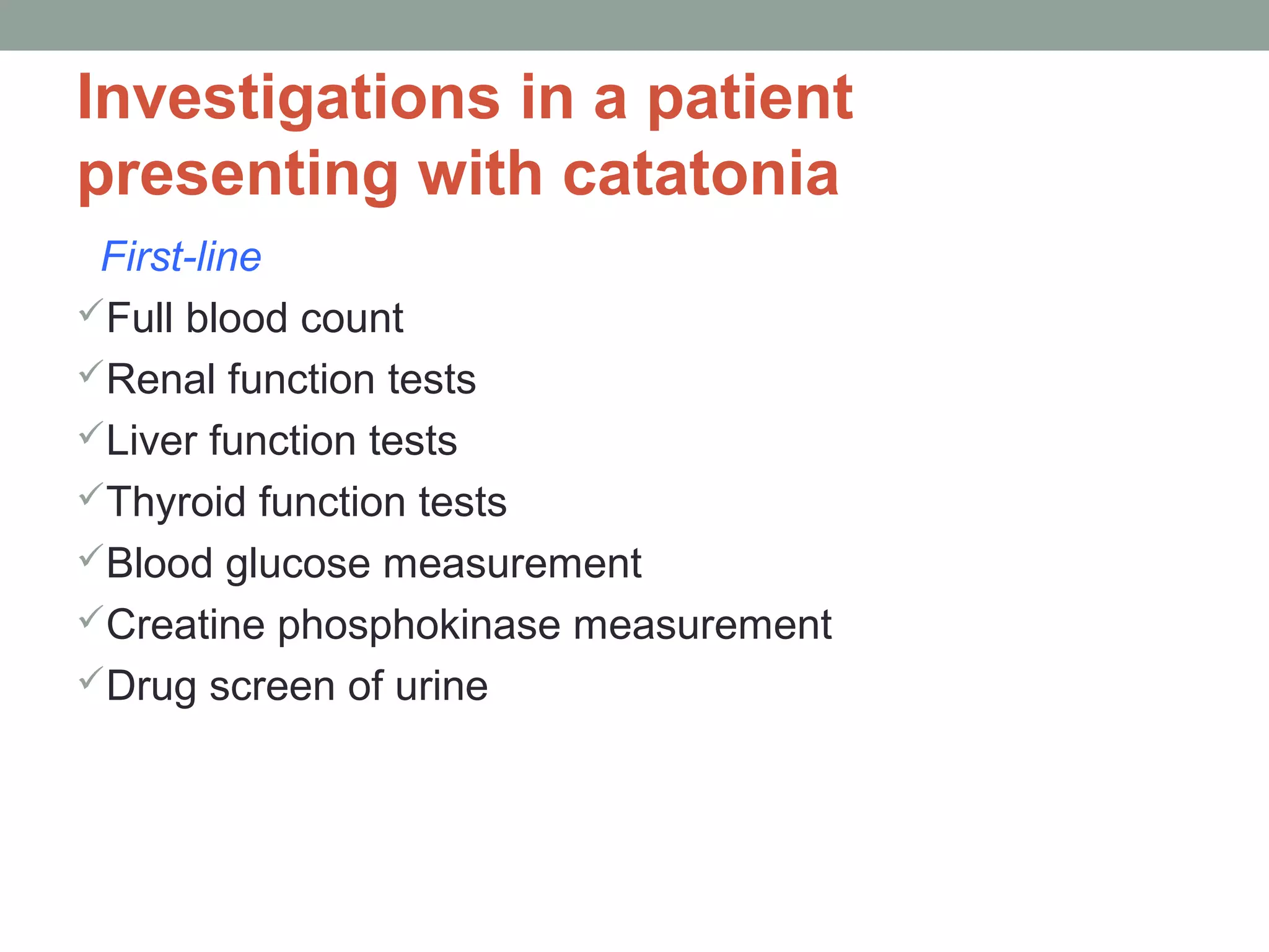 Catatonia | PPT