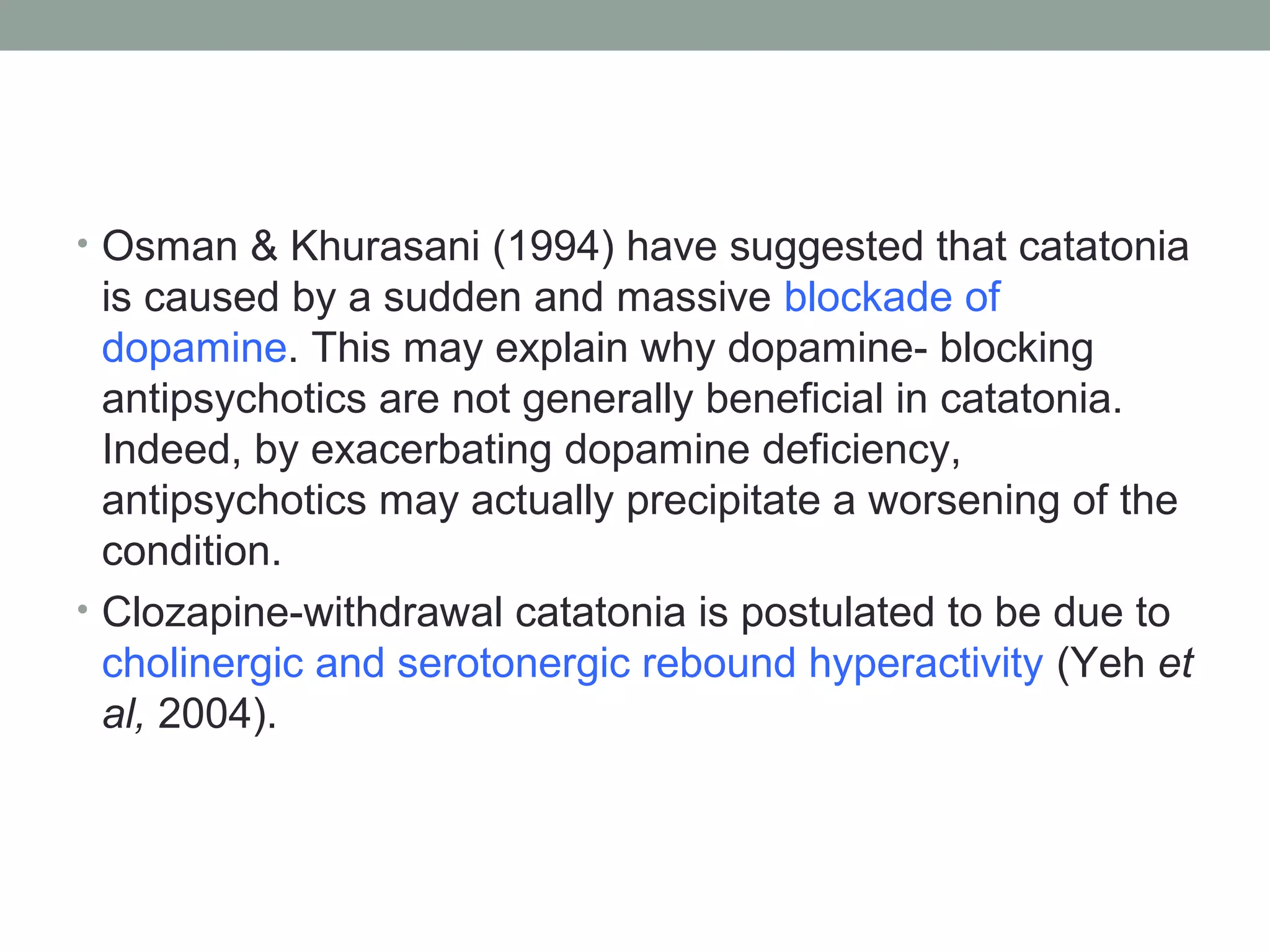 Catatonia | PPT