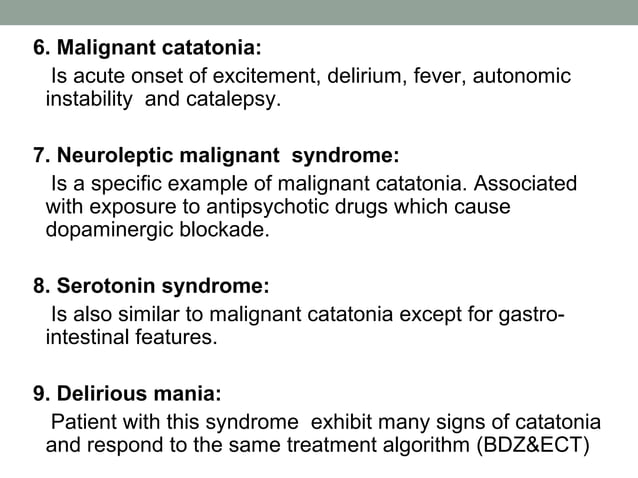 Catatonia | PPT