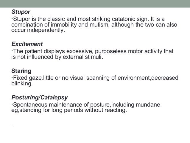 Catatonia