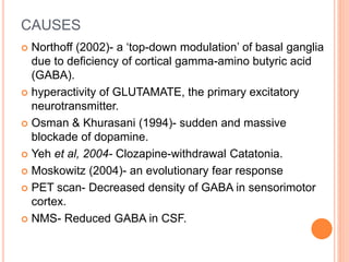 Catatonia | PPTX | Sleep Disorders | Diseases and Conditions