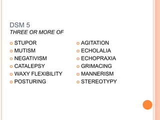 Catatonia | PPTX | Sleep Disorders | Diseases and Conditions