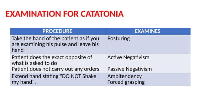 Catatonia.pptx important very psychiatry resident | PPTX