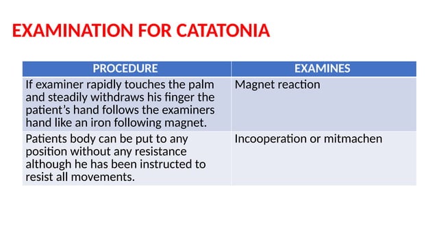 Catatonia.pptx important very psychiatry resident | PPTX