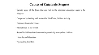 Catatonia in Mental Health Nursing, MHN, Psy | PPTX