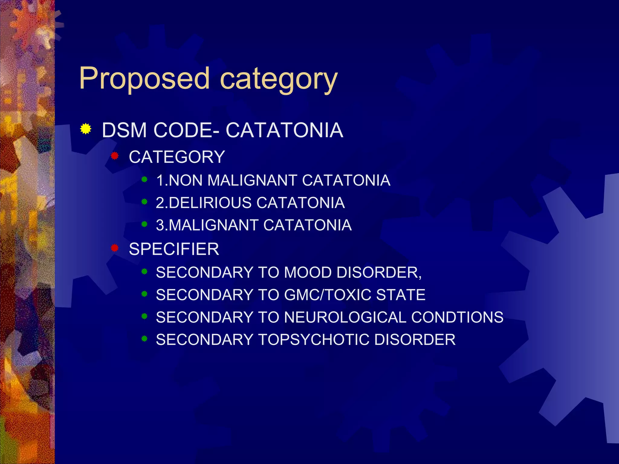 Catatonia.tutorial | PPT