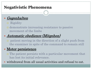 Catatonia and neuroleptic malignant syndrome | PPTX