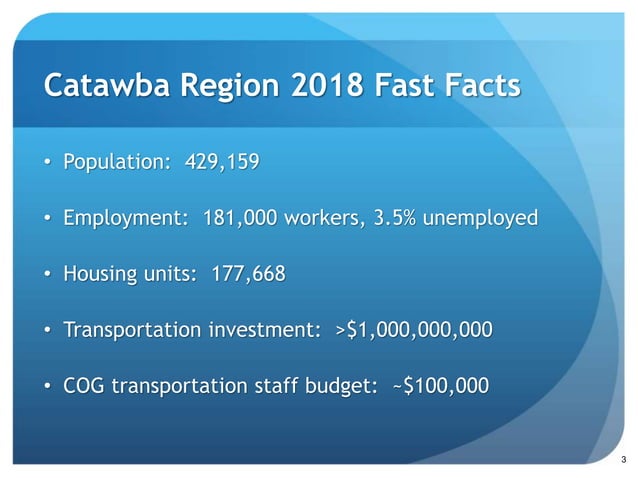 Transportation Planning in the Greater Charlotte Bi-State Region | PPT