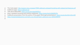 CatBoost intro | PDF