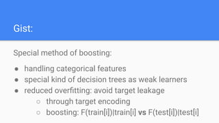 CatBoost intro | PDF