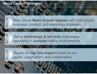 Catalyst Strategies Brand Positioning Framework | PDF