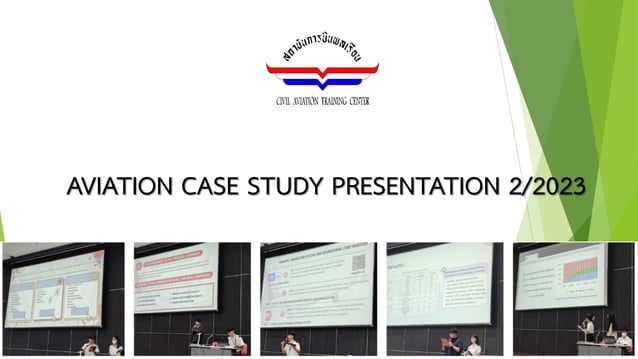 Aviation Case Study 2023 ิั ิั by CATC (Thailand) | PDF | Air Travel | Travel Type