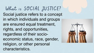 catch-up-friday-ARALING PNLIPUNAN SOCIAL JUSTICE AND HUMAN RIGHTS | PPTX