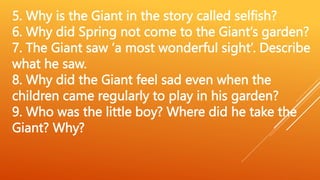 Catch-Up-FRIDAYS_-The-selfish-giant.pptx | Christianity | Religion ...