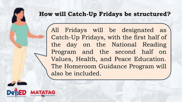 CATCH-UP-FRIDAYS_ORIENTATION-PRESENTATION.pptx | Educational Assessment | Education
