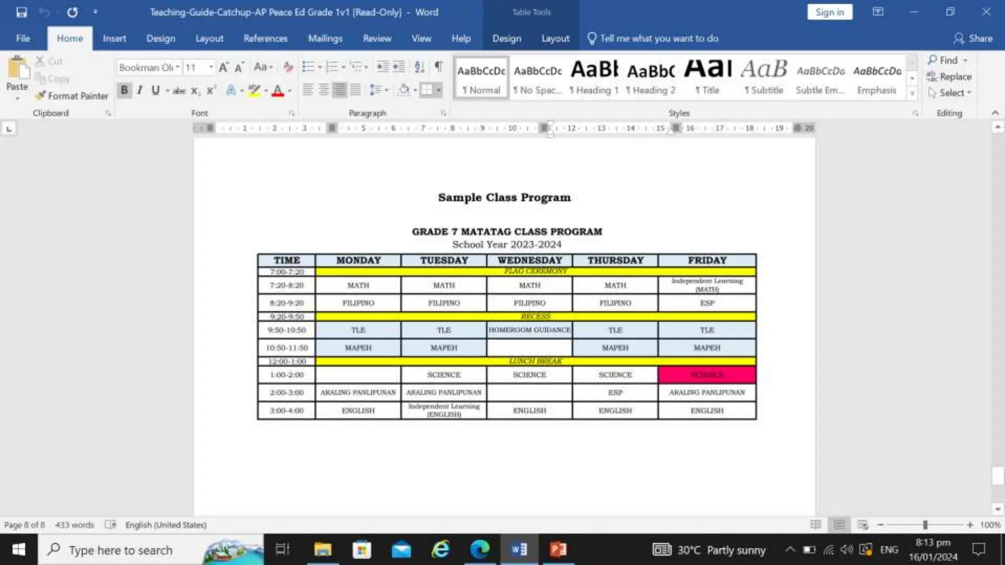 Catch-Up Fridays - Peace Theme and Relevant Concepts.pptx