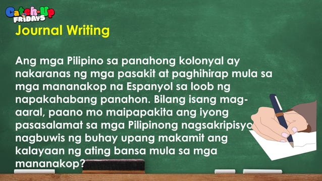 Catch-up Friday Lesson for Grade Five Level | PPTX