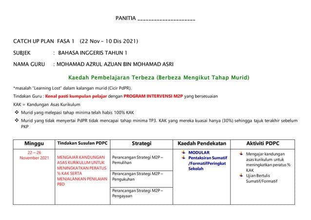CATCH-UP Plan PerkasakuSKP BI TAHUN 1.docx