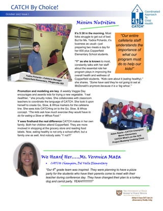 CATCH By Choice | PDF