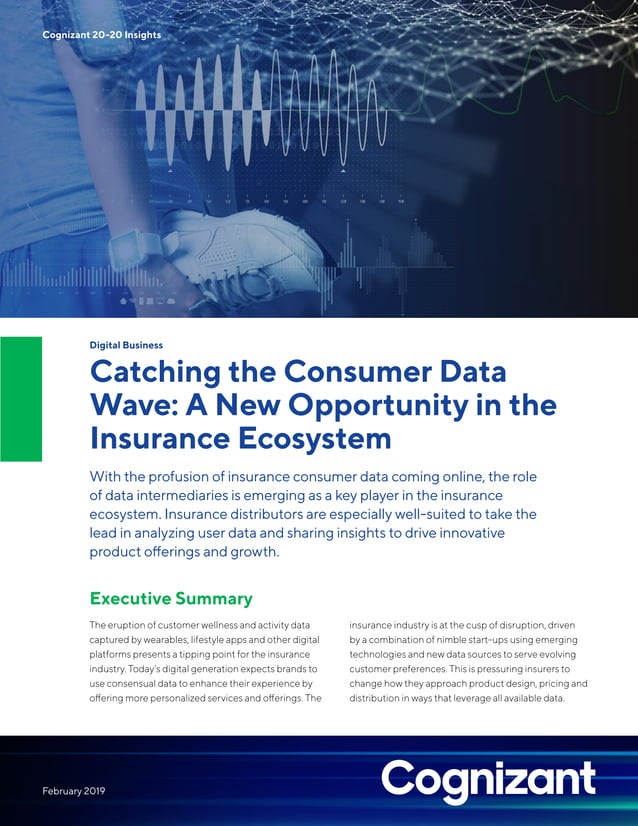 Catching the Consumer Data Wave: A New Opportunity in the Insurance ...