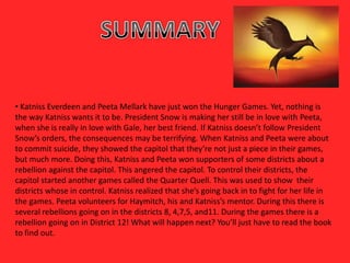 Catching Fire Outline