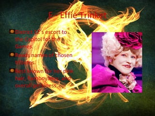 Catching Fire Victors Village Effie