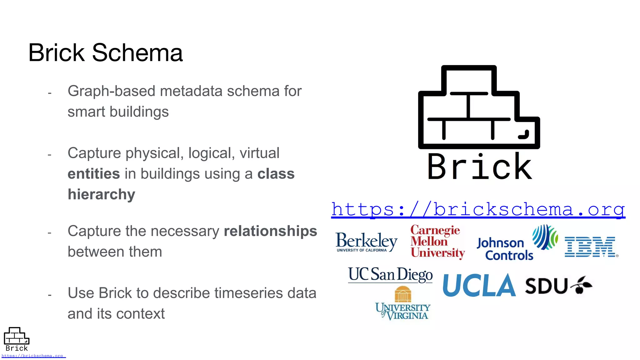 Catching Up with the Brick Schema for Smart Buildings | PDF