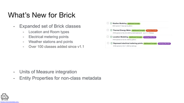 Catching Up with the Brick Schema for Smart Buildings | PDF
