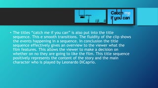 Catch Me If You Can | PPTX