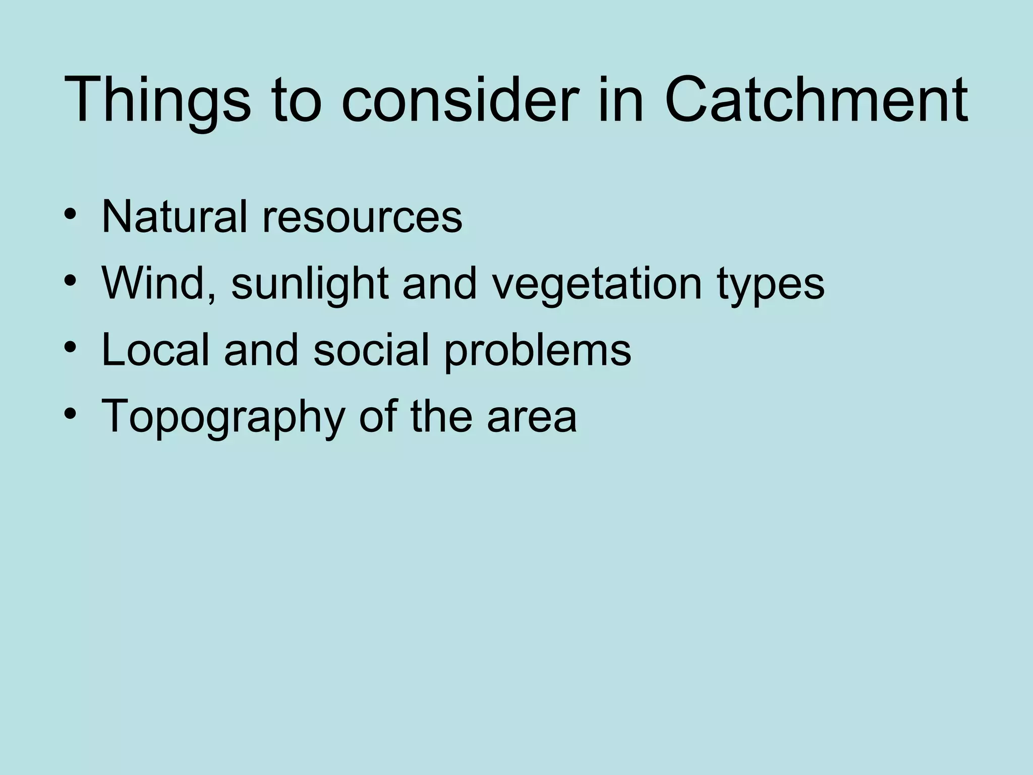 Catchment area | PPT