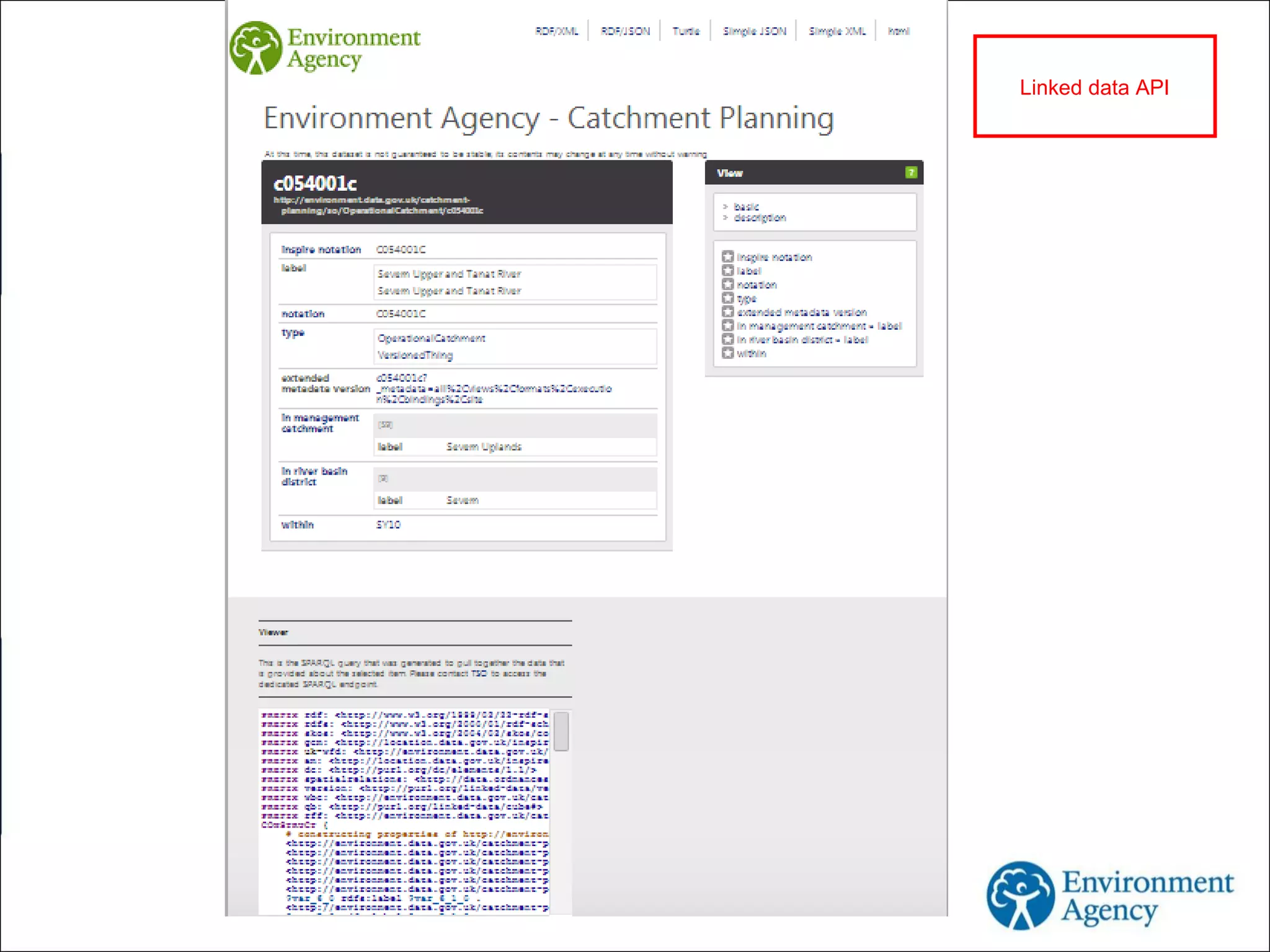 Catchment data explorer release note 2014_17_11_v1.0 | PPT