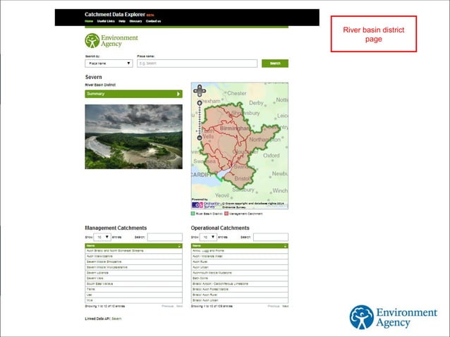 Catchment data explorer release note 2014_17_11_v1.0 | PPT