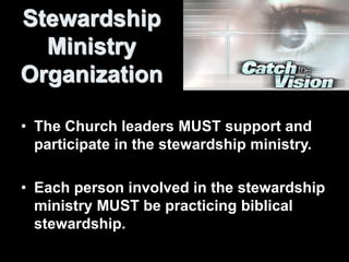 Guidelines for Developing A Strong Stewardship Ministry | PPTX