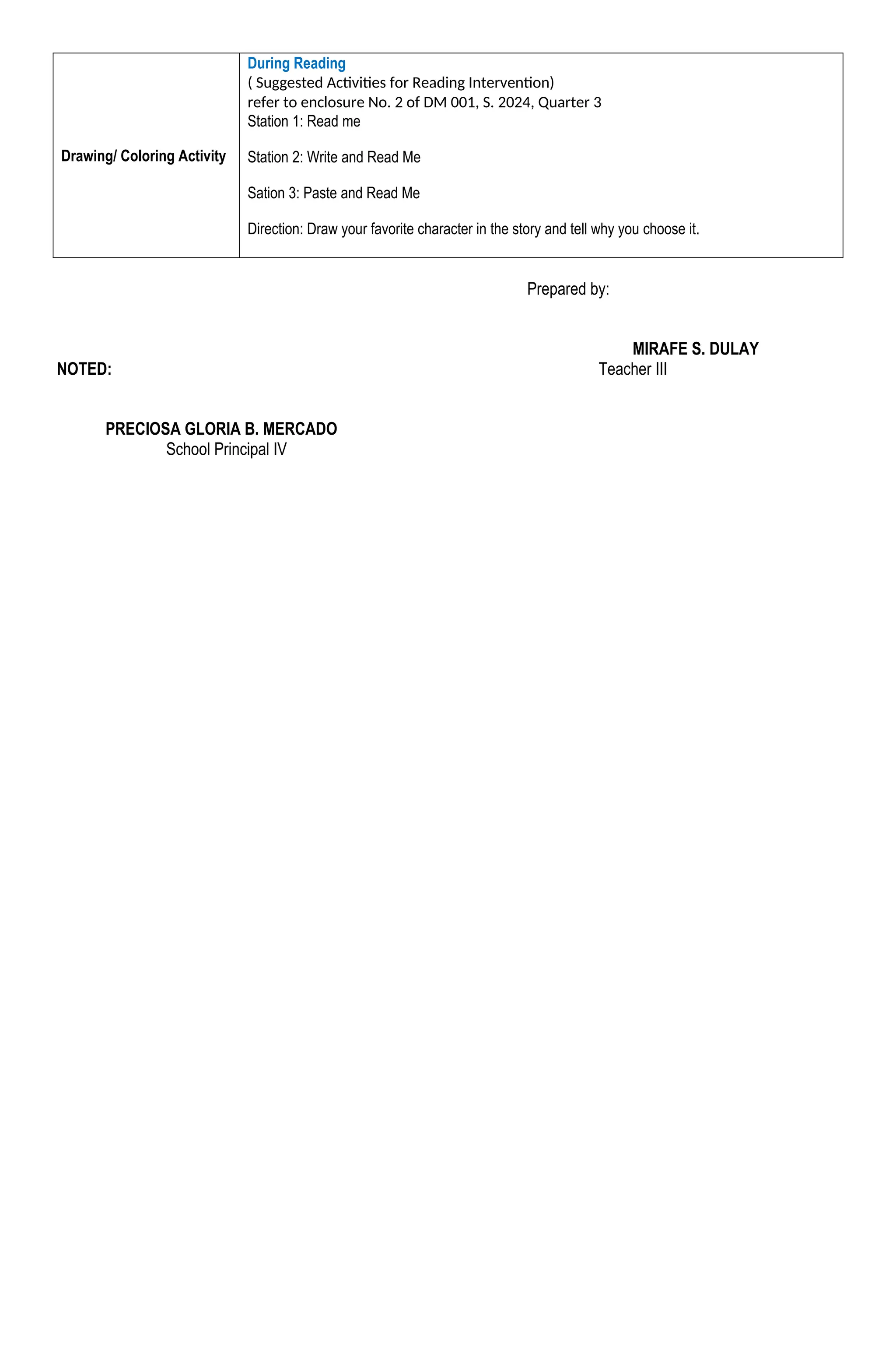 CATCH UP DLL WK 2 quarter 3 documentaries | DOCX