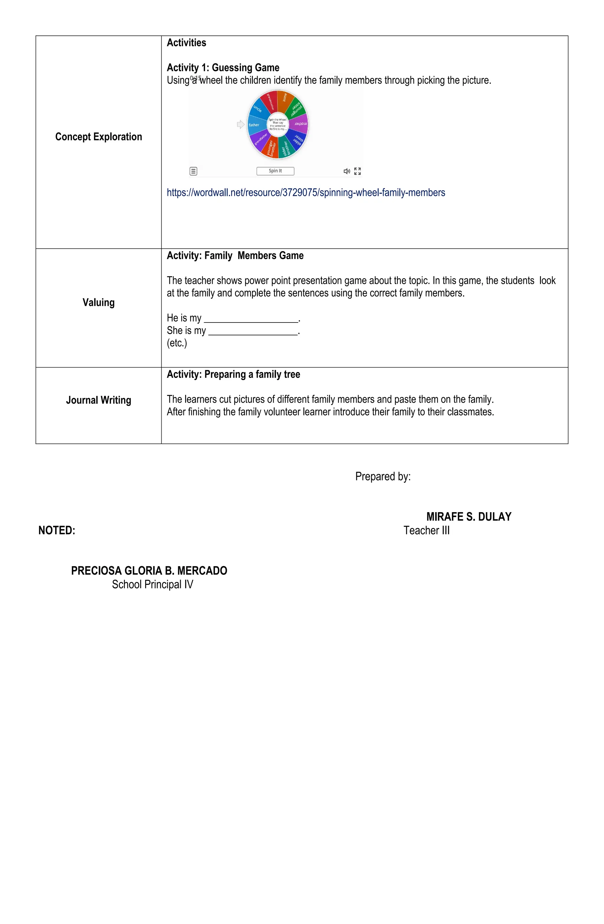 CATCH UP DLL WK 2 quarter 3 documentaries | DOCX