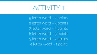 CATCH UP FRIDAY-SCIENCE SUBJECT (DROP EVERYTHING AND READ) | PPTX