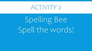 CATCH UP FRIDAY-SCIENCE SUBJECT (DROP EVERYTHING AND READ) | PPTX