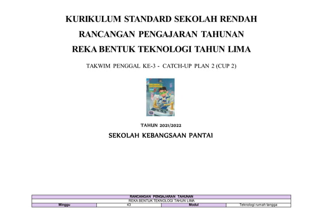CATCH UP PLAN RBT TAHUN 5.docx